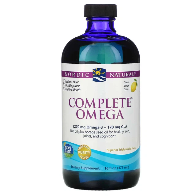 NORDIC NATURALS COMPLETE Omega 1270 mg (Omega-3 EPA, DHA) 437 ml EUR 70 ...