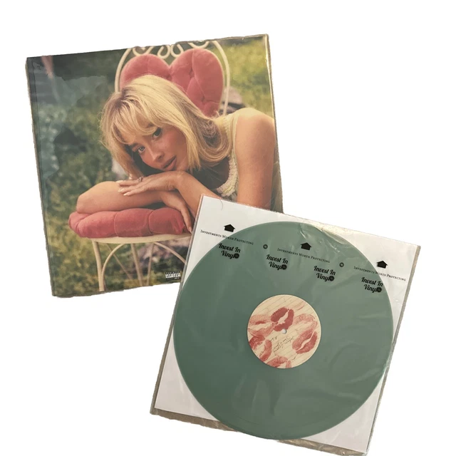 SABRINA CARPENTER SHORT n' Sweet Alternate Cover Green Limited Vinyl LP ...