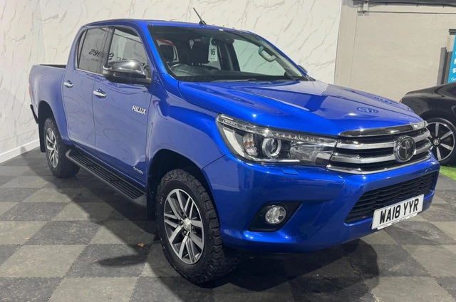 2018 TOYOTA HILUX 2.4 D-4D Invincible 4WD Euro 6 (s/s) 4dr (TSS, 3.5t) PICK UP D £19,999.00 ...
