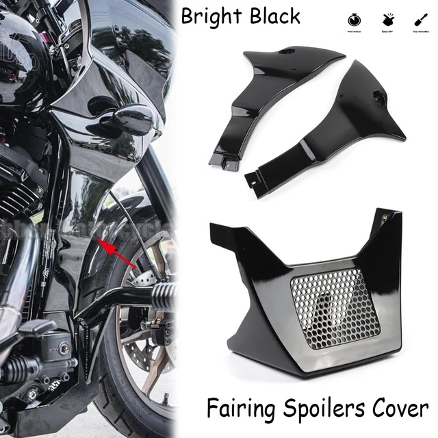 FOR HARLEY SOFTAIL Low Rider ST FXLRST New Bright Black Fairing ...