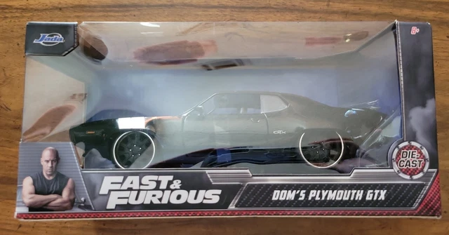 JADA TOYS FAST & Furious 8: Dom's Plymouth GTX 1:24 Scale. Die-Cast $22 ...