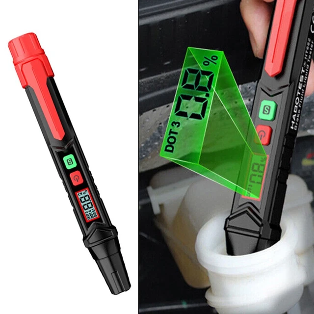 TESTEUR DE LIQUIDE de frein automatique rétroéclairage rouge vert ...