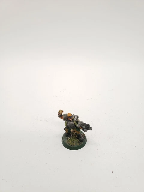 WARHAMMER 40K ASTRA Militarum Catachan Lieutenant / Catachan Leutnant ...