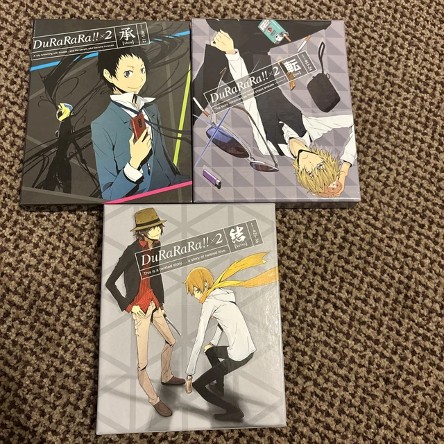 ANIME BLU-RAY DURARARA!! Shou Season 2 Part 1-3 Collectors Edition £57. ...