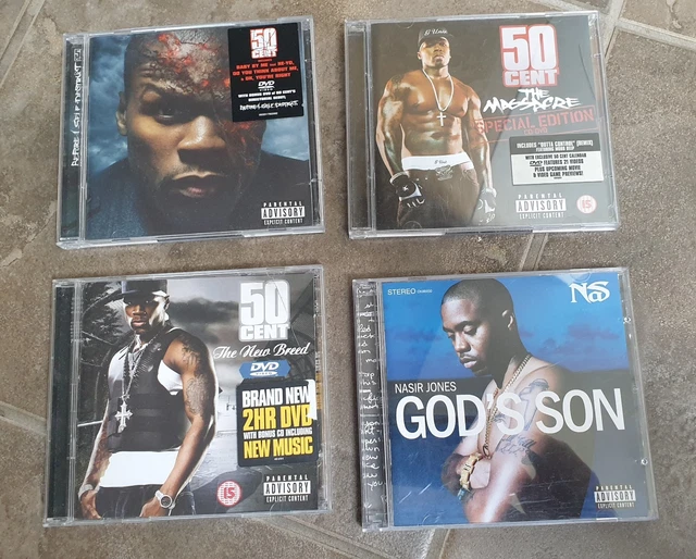 50 CENT EMINEM D12 Nas Ja Rule Avon Roll Deep Rap Cd Dvd Bundle £5.92 ...
