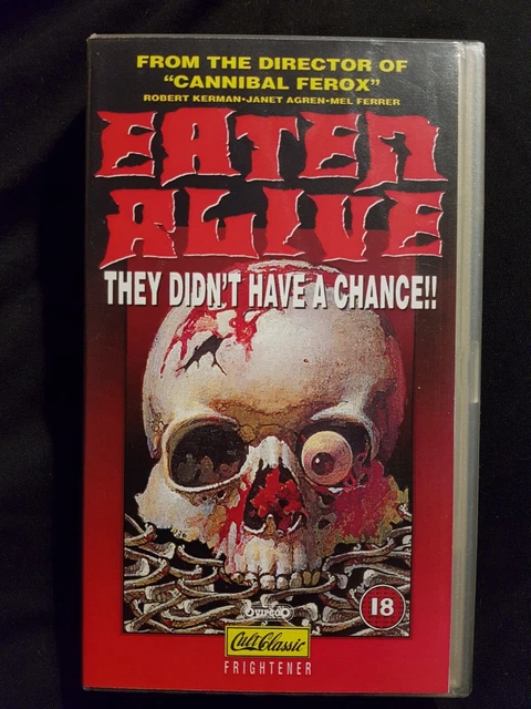 EATEN ALIVE -HORROR vhs £11.11 - PicClick UK