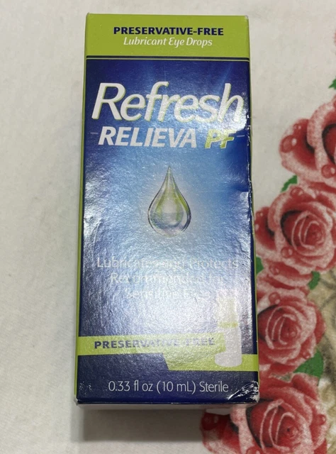 REFRESH RELIEVA XTRA Preservative-Free Tears Lubricant Eye Drops, 0 ...