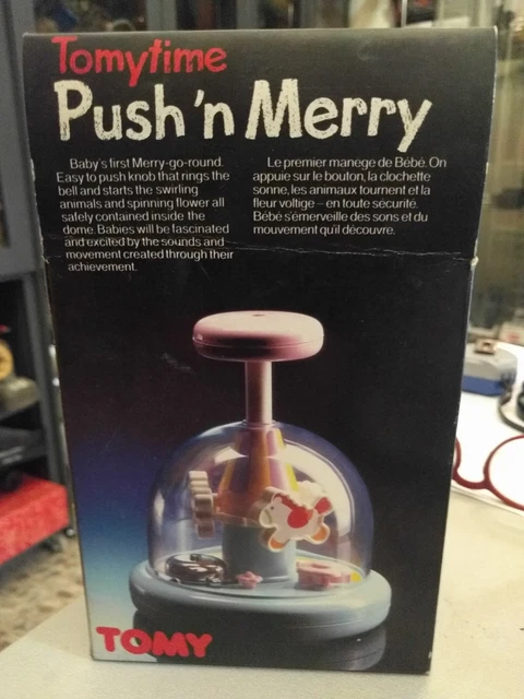 VINTAGE TOMY PUSH' N MERRY GO ROUND tomytime EUR 10,00 - PicClick IT