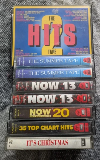 NOW THAT'S WHAT I CALL MUSIC Summer, 13, 20 CASSETTE TAPES + Hits 2 £18 ...