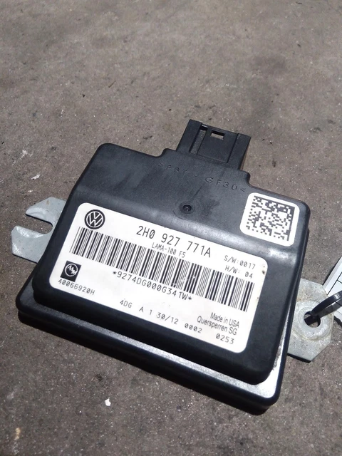 VOLKSWAGEN AMAROK ECU Centre Differential Lock Control Module, 2H, 12/ ...