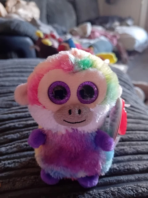 KEEL TOYS MINI Motsu Charlie The Monkey, Mini Plush Soft Toy, BNWT £7. ...
