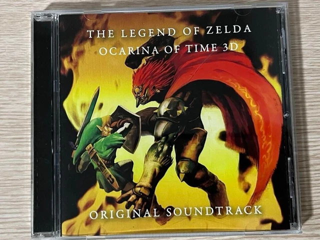 THE LEGEND OF Zelda Ocarina of Time 3D Soundtrack CD Club Nintendo ...