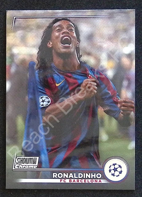 BASE CHROME RONALDINHO BARCELONA 2022-23 Topps Stadium Club EUR 1,09 ...