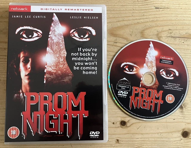 PROM NIGHT DVD Horror Jamie Lee Curtis 1980 Slasher Film Excellent ...
