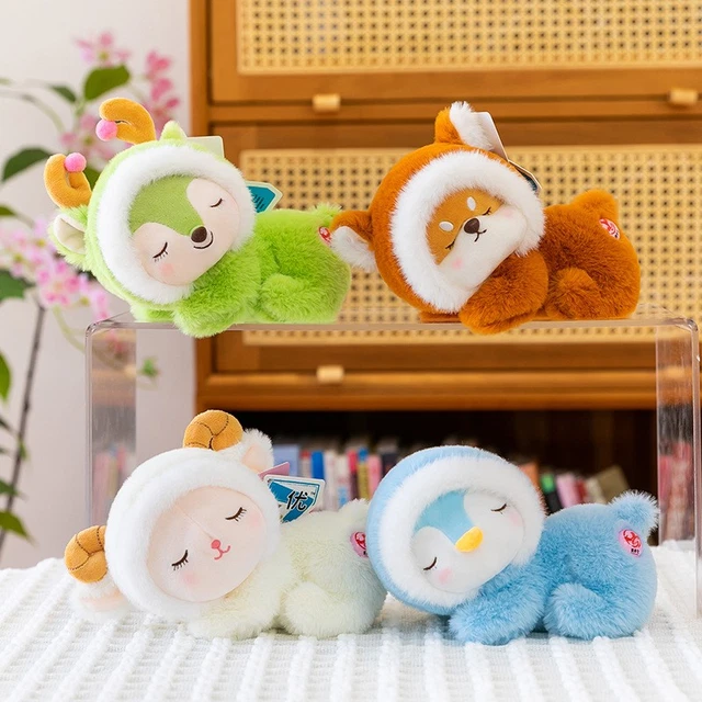 SHEEP HORSES RABBIT Deer Pig Plush Desktop Companion Toy With Soft 7d ...