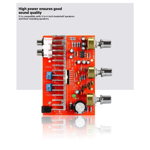 DX-7377 TDA7377 DC12V 40Wx2 Car DIY Stereo Amplifier Board with1891 $25 ...