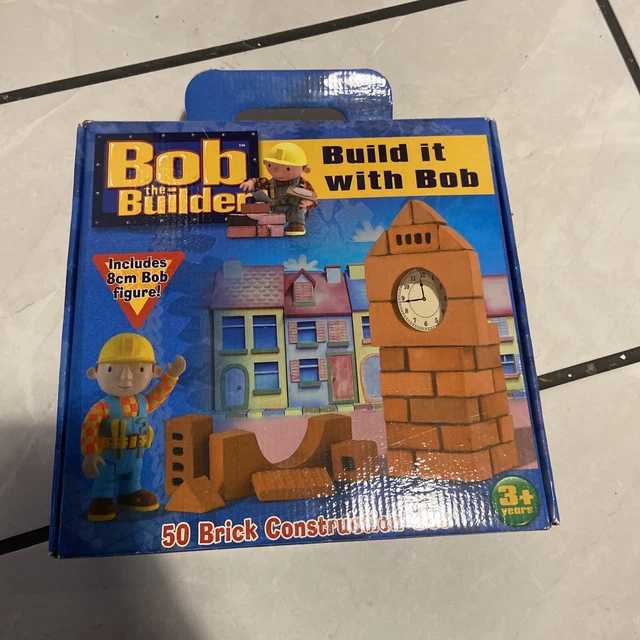 BOB THE BUILDER construction set build with bricks £9.87 - PicClick UK
