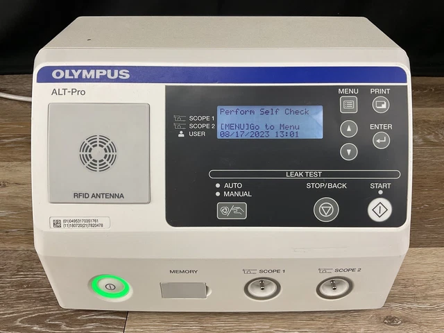 OLYMPUS ALT-PRO AUTOMATED Endoscope Leak Tester Compact Leak Identifier ...