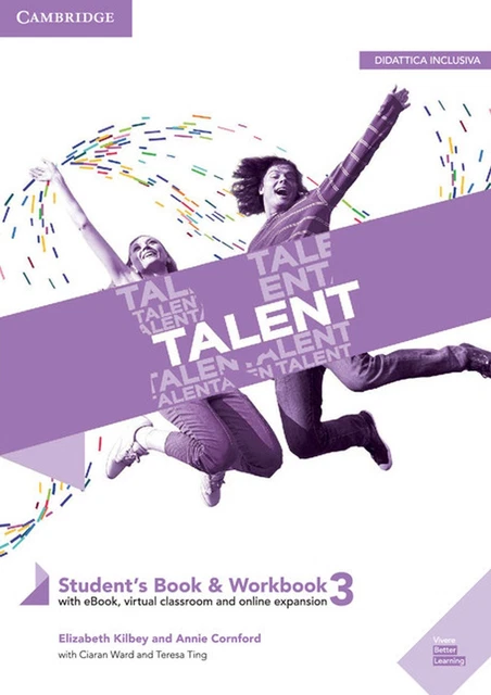 9781108591300 TALENT. STUDENT'S book e Workbook. Per le Scuole s...ngua ...