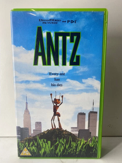 DREAMWORKS ANTZ ON VHS Video Cassette Tape £8.99 - PicClick UK