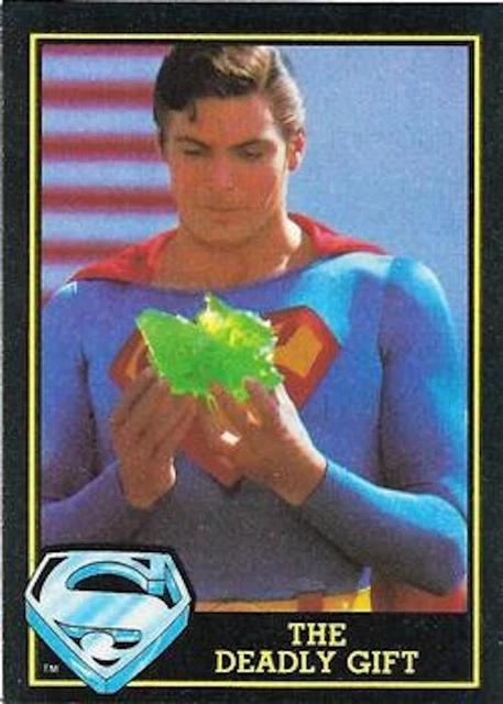 SUPERMAN 3 III Complete Trading Card Set 1-99 1983 Topps Usa ...
