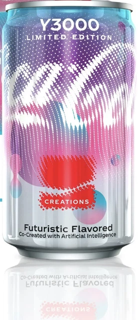COCACOLA Y3000 LIMITED edition Coca Cola orig. USA futuristic flavoured ...