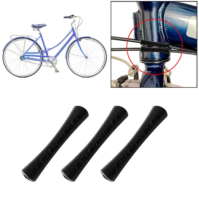 3/6PCS BICYCLE CABLE Protector Bike Frame Anti-friction Cycling Wrap ...