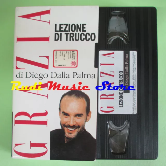 FILM VHS CARTONATA LEZIONE DI TRUCCO Diego Dalla Palma GRAZIA 1996 (F77 ... FILM VHS CARTONATA LEZIONE DI TRUCCO Diego Dalla Palma GRAZIA 1996 (F77 ...