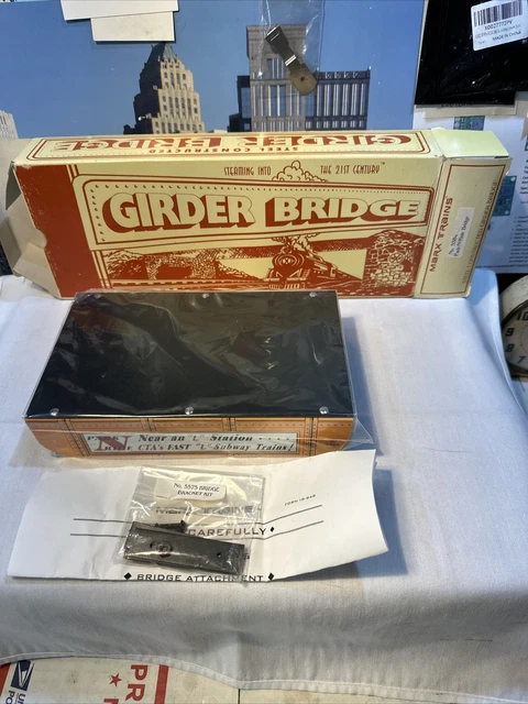 MARX TRAINS 5584, Cta Park-N-Ride 8" Steel Girder Bridge, Nib $12.95 ...