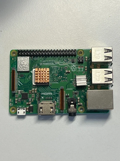 RASPBERRY PI 3 Model B+ (1 GB RAM) Single-Board Computer - 1 unit ...