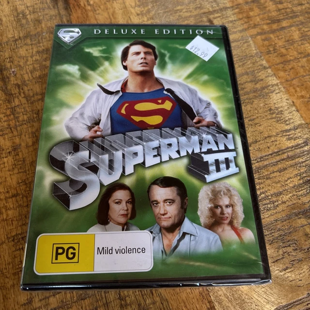 SUPERMAN 3 (DELUXE Edition, DVD, 1983) NEW & SEALED $9.84 - PicClick AU