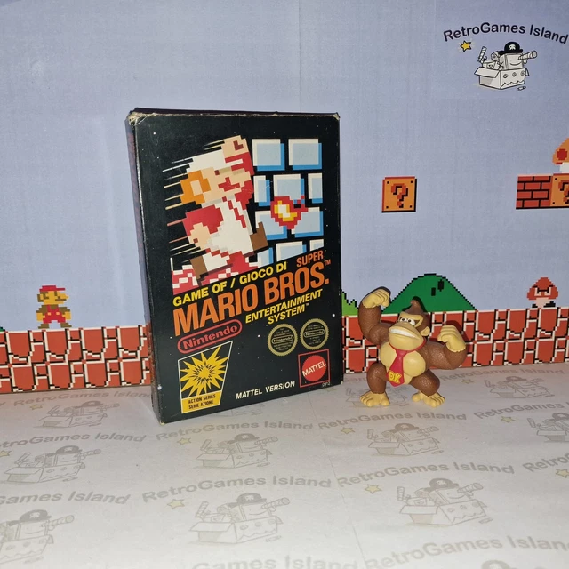 SUPER MARIO BROS Nintendo Nes Pal A Versione Italiana Mattel Prima ...