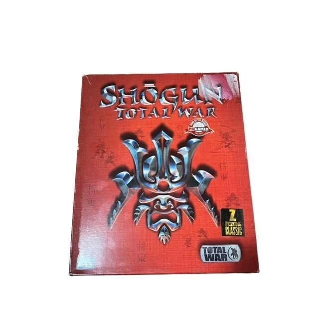 SHOGUN TOTAL WAR + Box & Manuals/Poster PC Strategy Game War EUR 17,42 ...