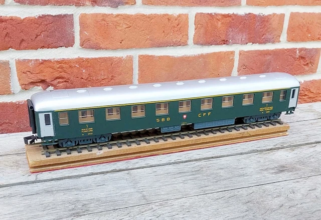 LIMA O GAUGE 1St Class Swiss Coach, Green £30.36 - PicClick UK