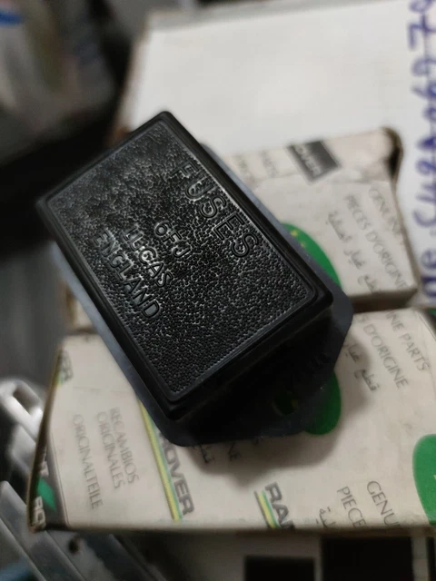 LAND ROVER SERIES 3 Fuse Box Fusebox & Cover Genuine Lucas New old ...