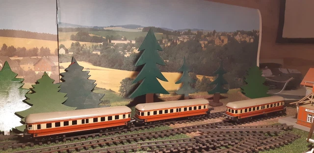 DDR PROTOTYP Handmuster des Hruska h0 Blechtriebwagen VT 33 ...