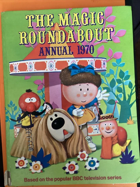 ANNUAL BOOK THE Magic Roundabout 1970 Used Vintage Rare £4.99 - PicClick UK