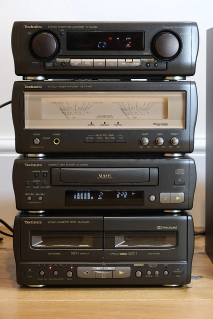 TECHNICS SE-CA-1080 SISTEMA stack stereo HiFi separa altoparlanti EUR ...