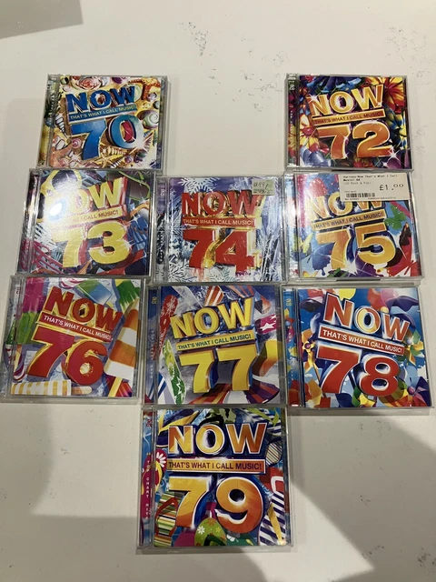NOW THAT'S WHAT I Call Music! 70 72-79 Compilation Bundle X9 £42.29 ...