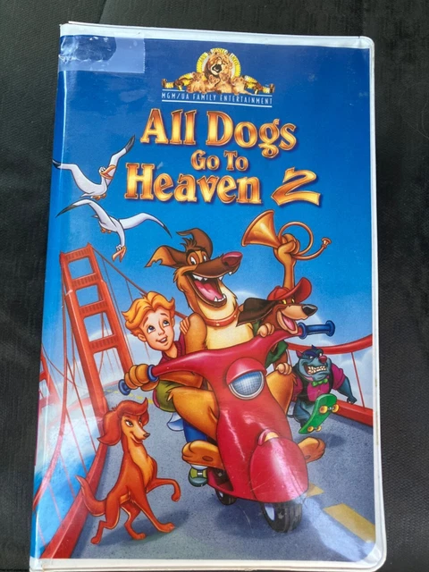 ALL DOGS GO to Heaven 2 (VHS, 1996, Clam Shell Family Entertainment) £4 ...