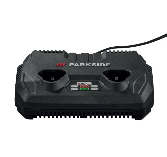 PARKSIDE 12V DOUBLE Battery Charger xteam series £16.31 - PicClick UK
