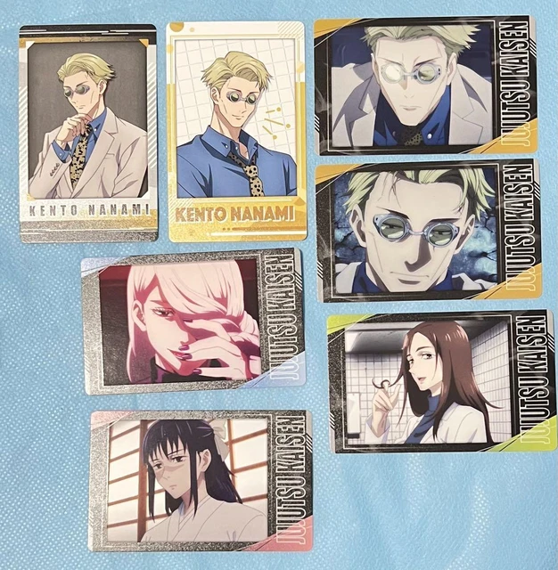 JUJUTSU KAISEN SNAP Card Nanami Kento Ieiri Glass Diva Meimei EUR 39,43 ...