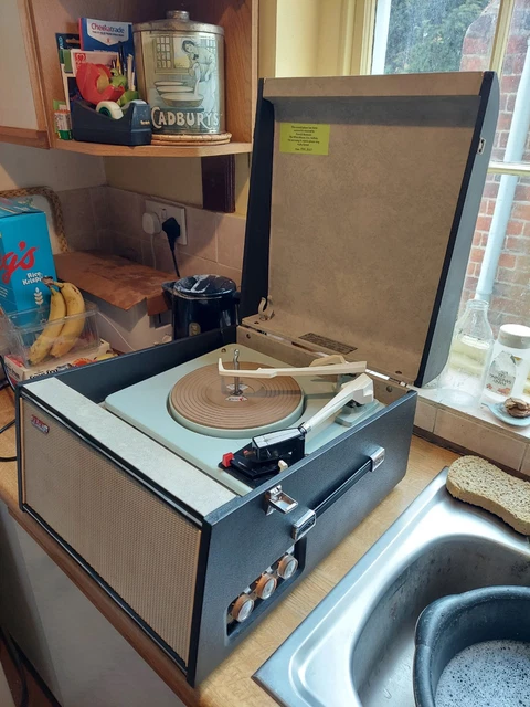 SUPERB EARLY 1960S Hacker Record Player. Fully Restored & In Full ...