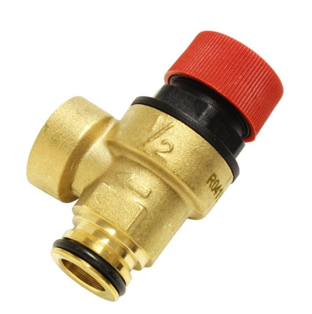 RAVENHEAT PRESSURE SAFETY Relief Valve Push To Screw Fit PRV ...