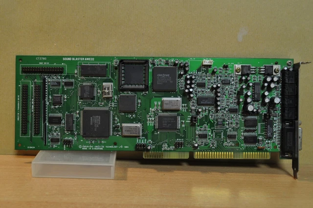 SOUND BLASTER AWE32 CT3780 ISA, Sound Card, Creative Labs 1994,IBACT ...