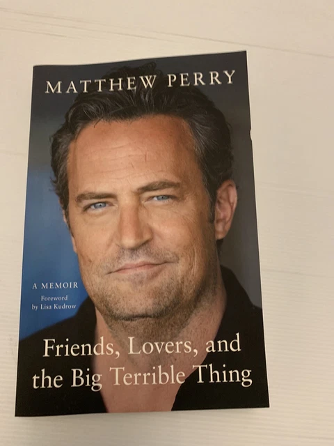 FRIENDS LOVERS AND the Big Terrible Thing Matthew Perry Book Paperback ...