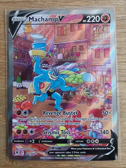 POKEMON CARD : Machamp V Alt 172/189 Astral Radiance EUR 150,00 ...