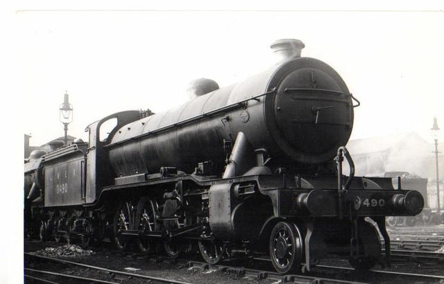 RAIL PHOTO LNER GNR 280 O2 3490 Hornsey shed London £2.39 - PicClick UK