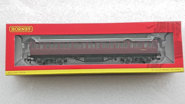 HORNBY R4690 BR (Ex LMS) Non-Corridor 3rd Class Coach No.M11912M NEW £ ...