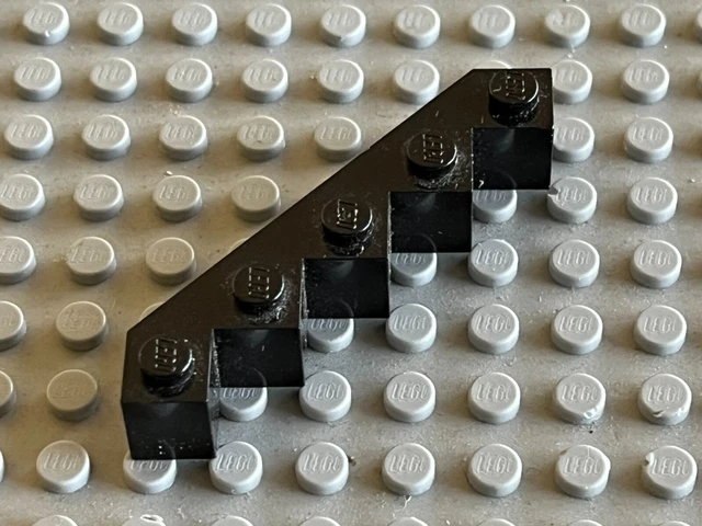 LEGO CASTLE PIRATES Black Brick Facet ref 6107 / set 6250 6090 Royal ...